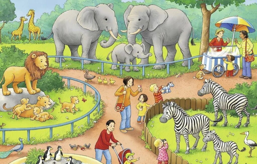 At the Zoo poem – A. A. Milne poem – The Poetry Monster